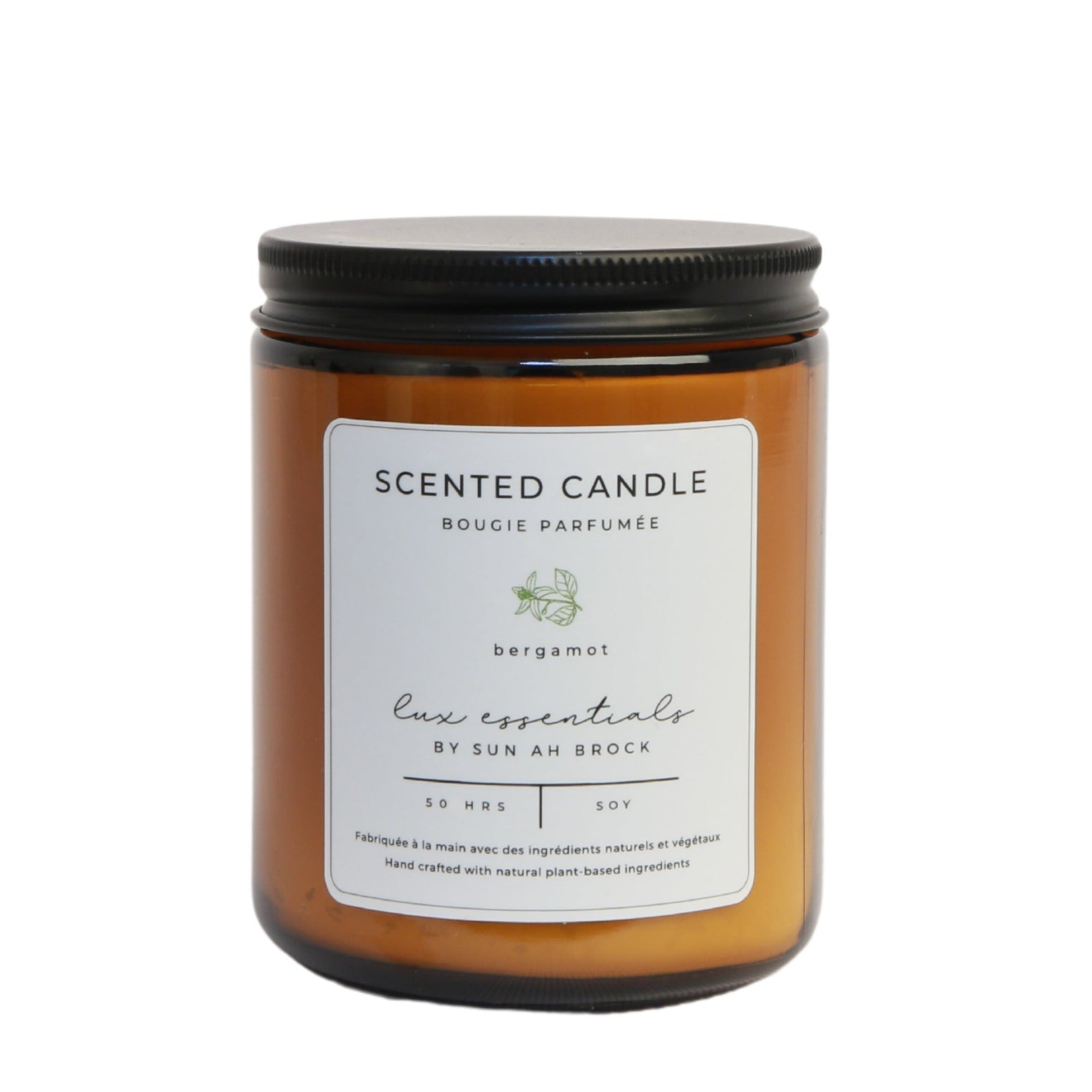 LUX essentials Bergamot Soy Candle – shop LUX decor